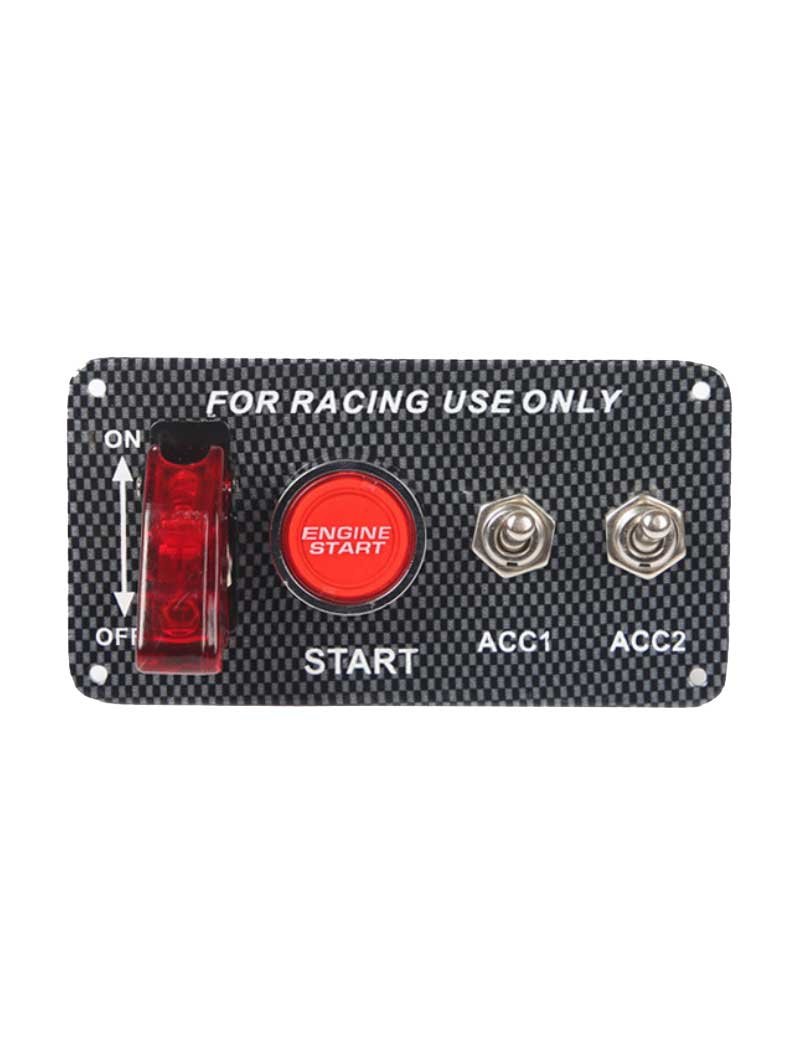 12V 4 IN 1 ROCKER IGNITION SWITCH PANEL WITH ENGINE PUSH BUTTON ...